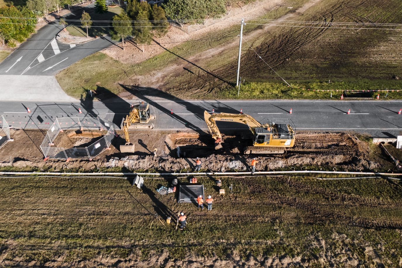 Finland Road Trunk Water Mains Replacement - Moody Civil & Pipe